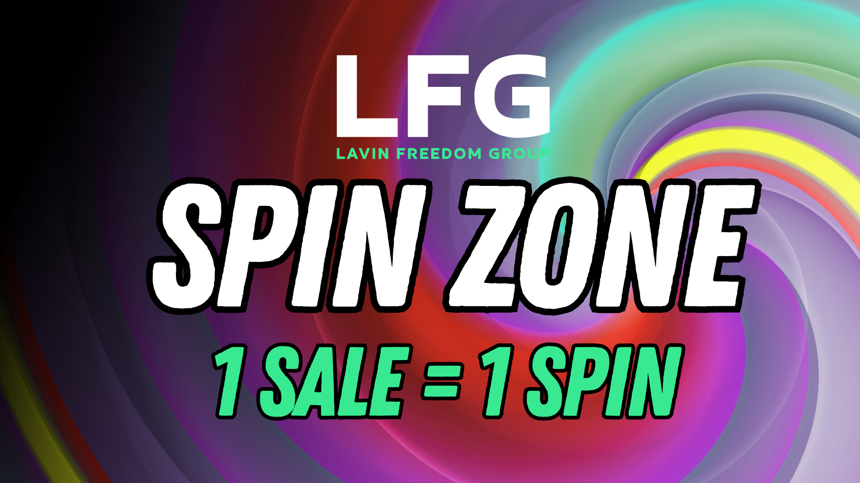 LFG Spin Zone - Sales Reward Wheel